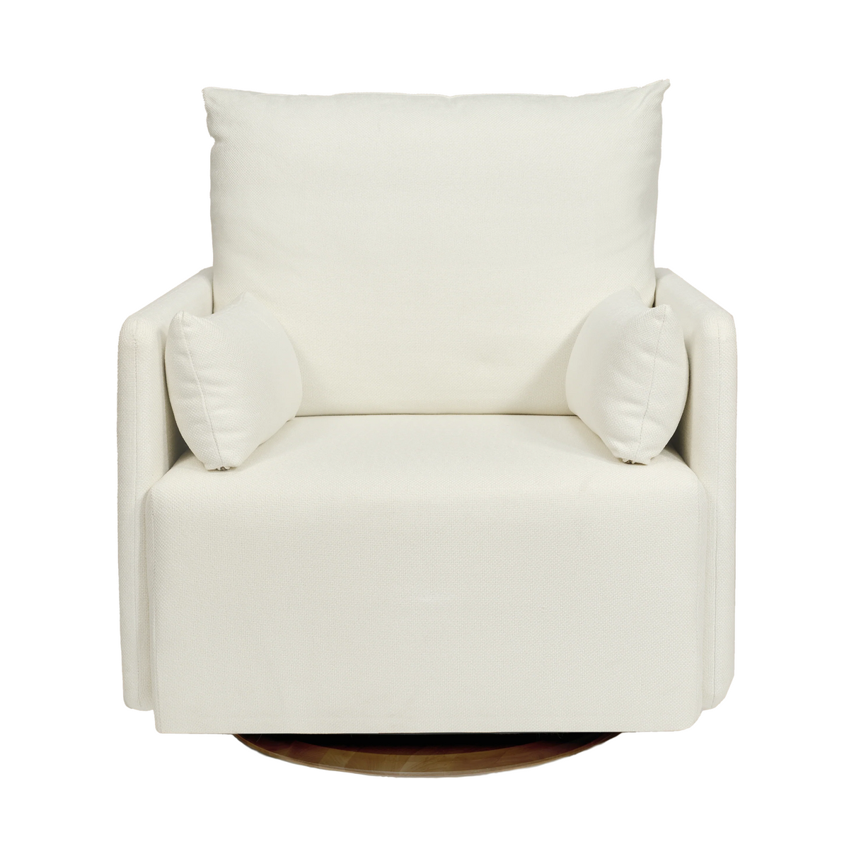Oilo Ollie a Chair and a Half - Swivel Nursery Glider with Back Recline ...